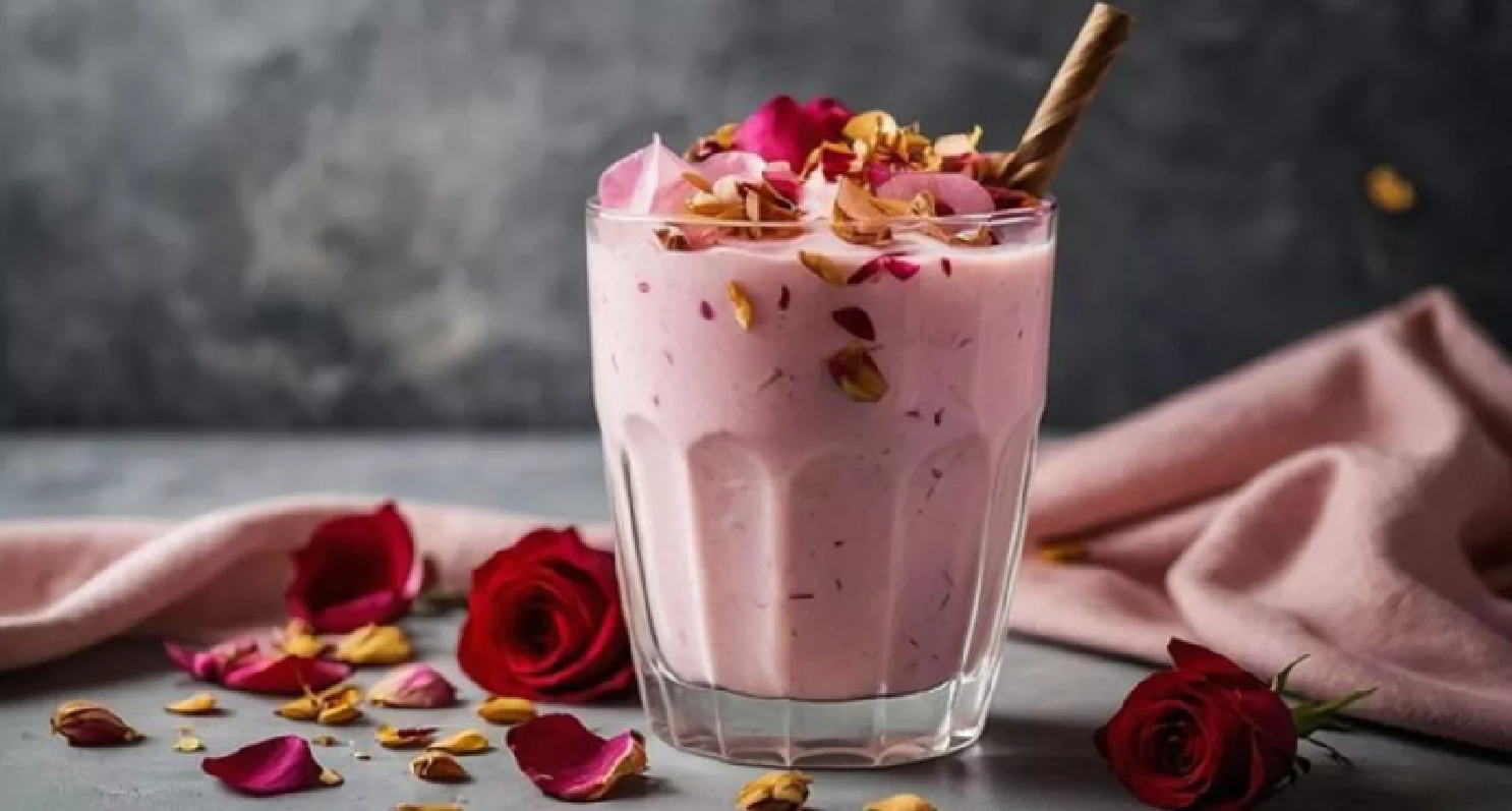 How to Make Market-Style Rose Lassi at Home – Refreshing Summer Drink ...
