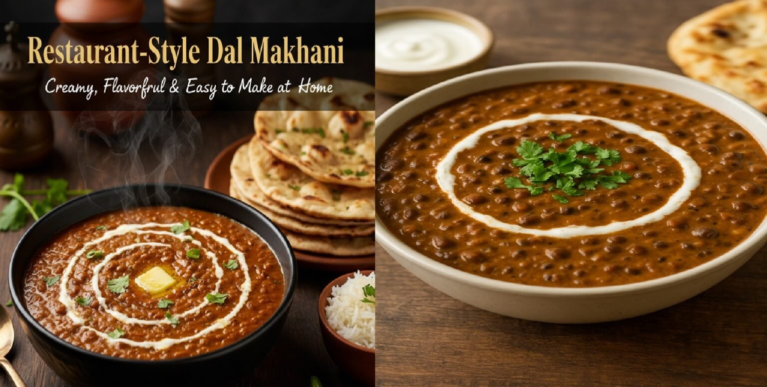 Restaurant-Style Dal Makhani Recipe | Creamy, Flavorful & Easy to Make ...