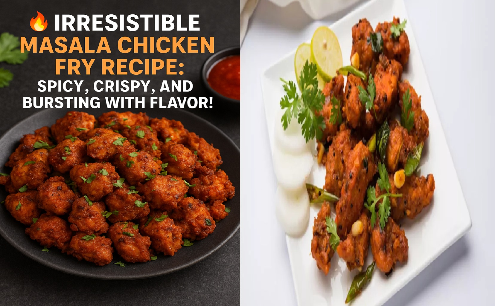Irresistible Masala Chicken Fry Recipe: Spicy, Crispy, and Bursting ...