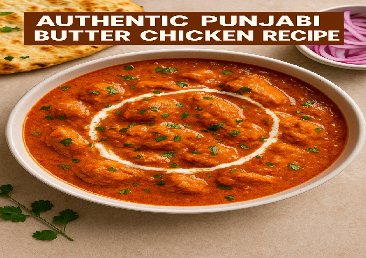 Authentic Punjabi Butter Chicken Recipe: Creamy, Spicy, and ...