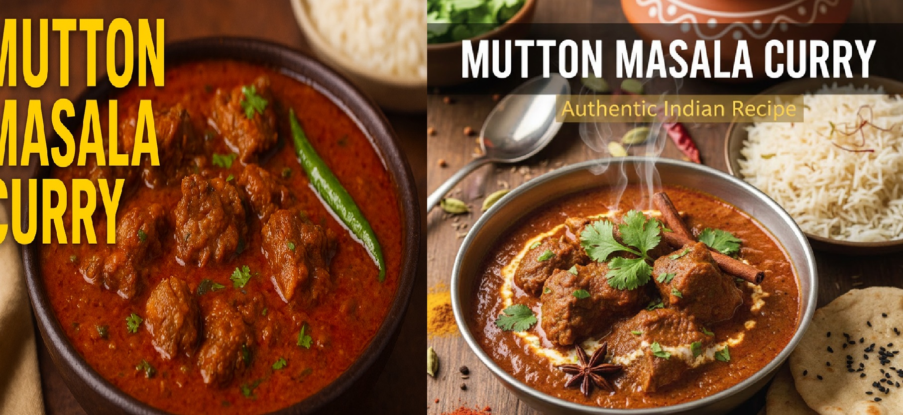 Mutton Masala Curry Recipe: Finger-Licking Authentic Indian Style ...