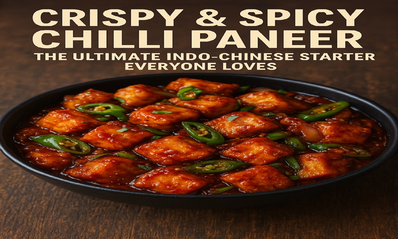 Crispy & Spicy Chilli Paneer: The Ultimate Indo-Chinese Starter ...