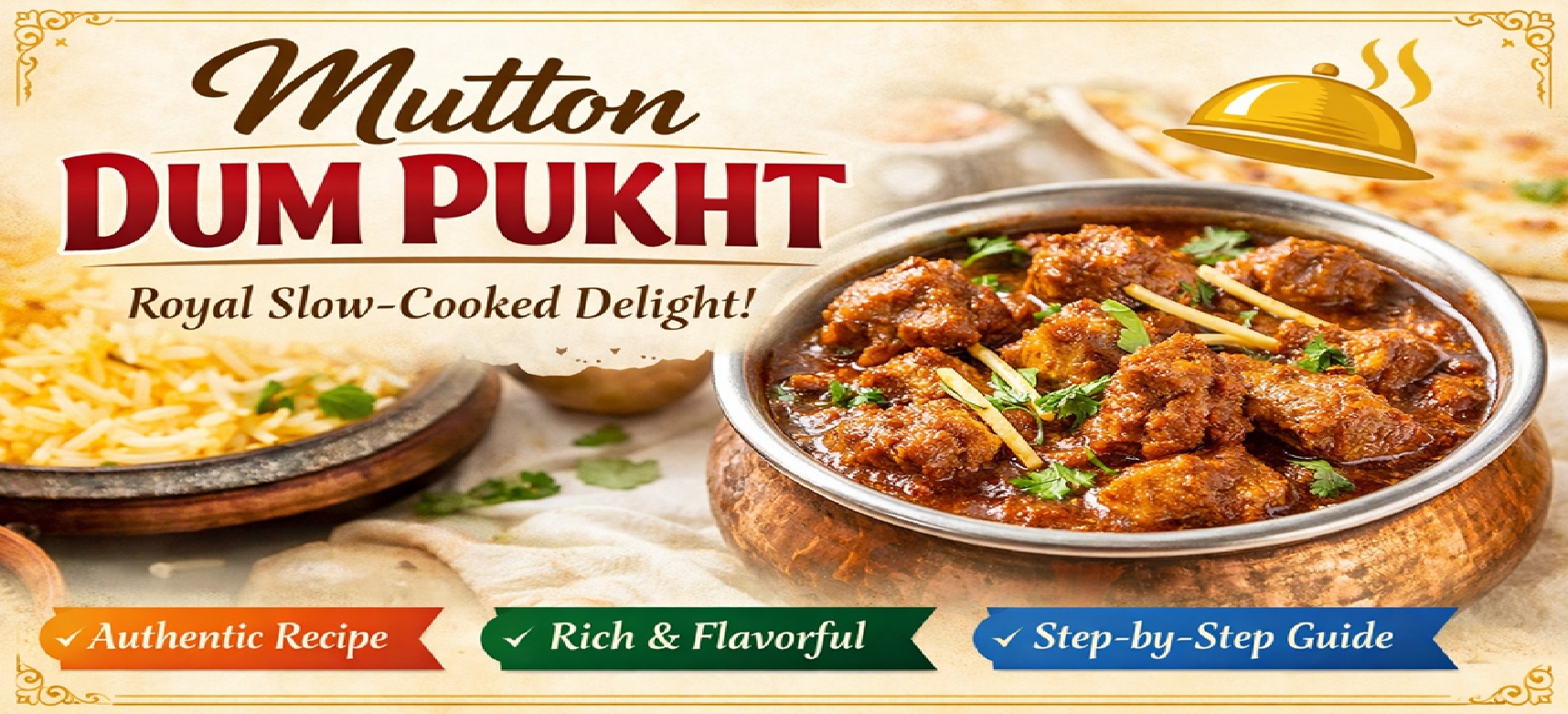 Mutton Dum Pukht Recipe: Authentic Slow-Cooked Royal Dish with Rich ...