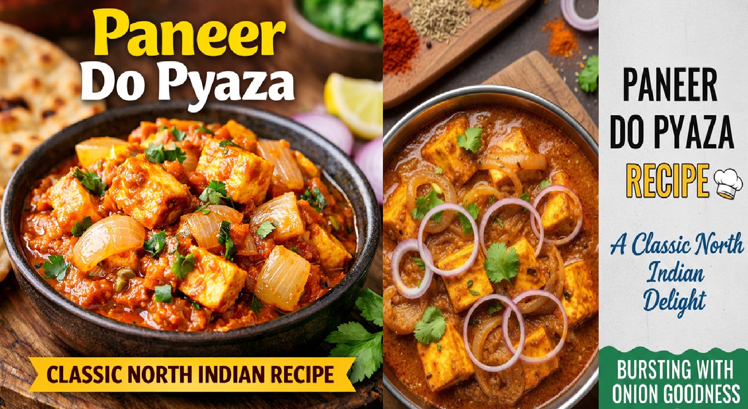 Paneer Do Pyaza Recipe: A Classic North Indian Delight Bursting With ...