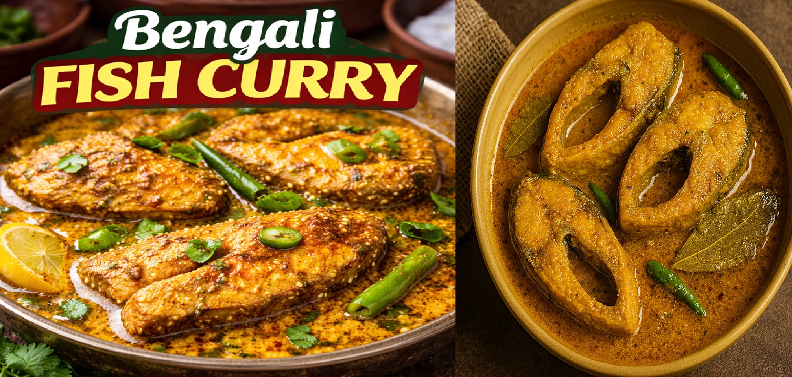 Authentic Bengali Fish Curry Recipe | Traditional Shorshe Mach (Mustard ...