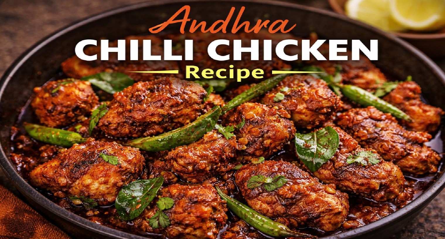 How to Make Authentic Andhra Chilli Chicken (Step-by-Step Guide ...